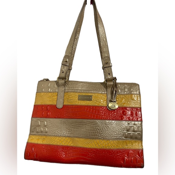 Brahmin | Bags | Brahmin Shoulder Bag Rare Print | Poshmark